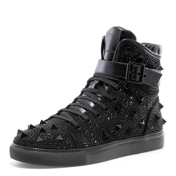 J75 by Jump | Shoes | Mens J75 By Jump Soros Black High Top Sneakers ...